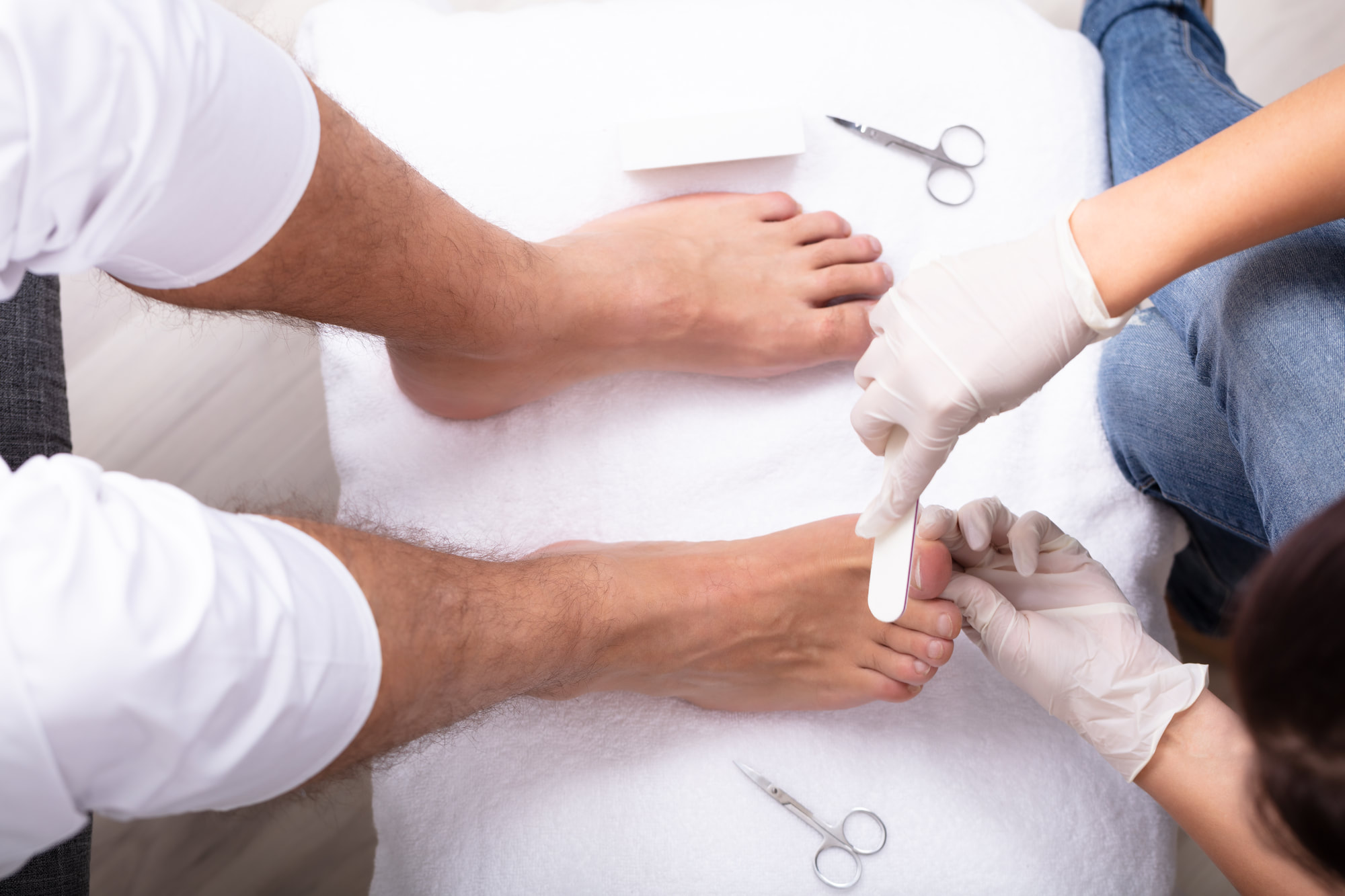 Gentleman's Pedicure St George | Clean & Relaxed Feet for Men